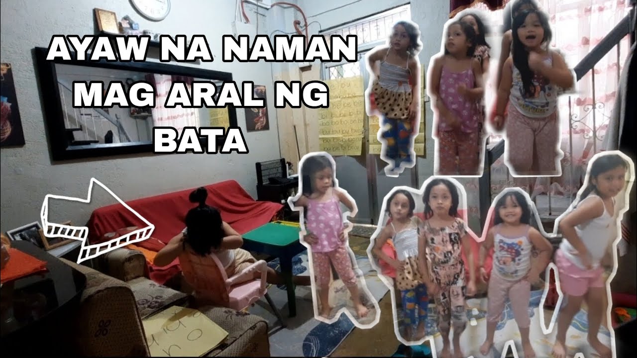 MGA BATA, tara mag aral , sumayaw, kumanta at mag laro " The day with a ...