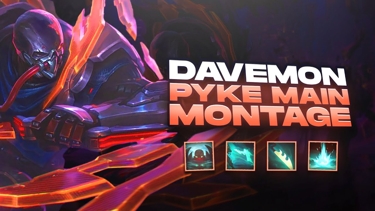 Davemon "Pyke Main" Montage | RANK 1 PYKE MID - YouTube