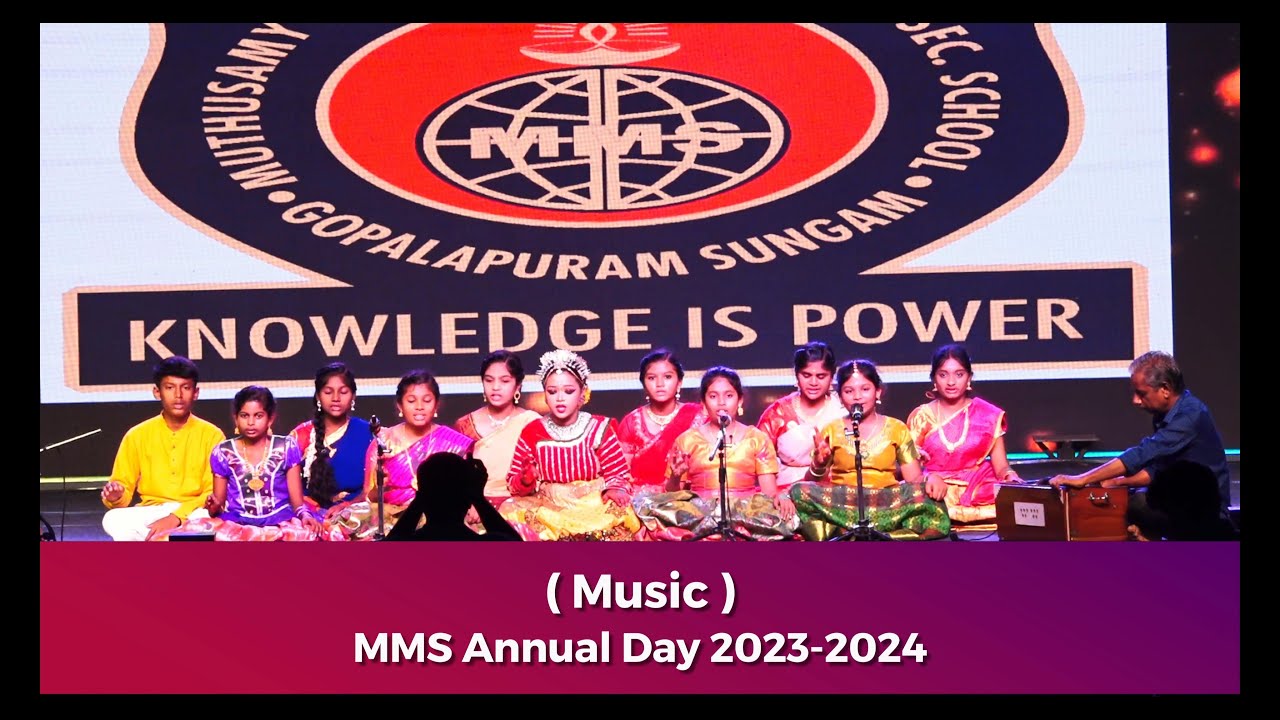 MMS SCHOOL MUSIC | 36TH ANNUAL DAY | POLLACHI | 2023-2024 - YouTube