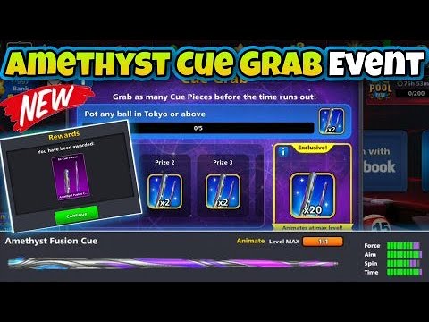 AMETHYST CUE GRAB EVENT IN 8BP ️ FREE AMETHYST FUSION ANIMATED CUE ...