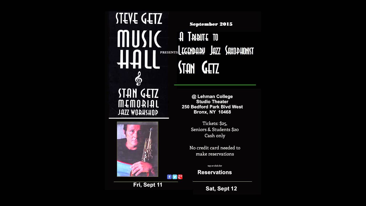 Steve Getz Music Hall - YouTube