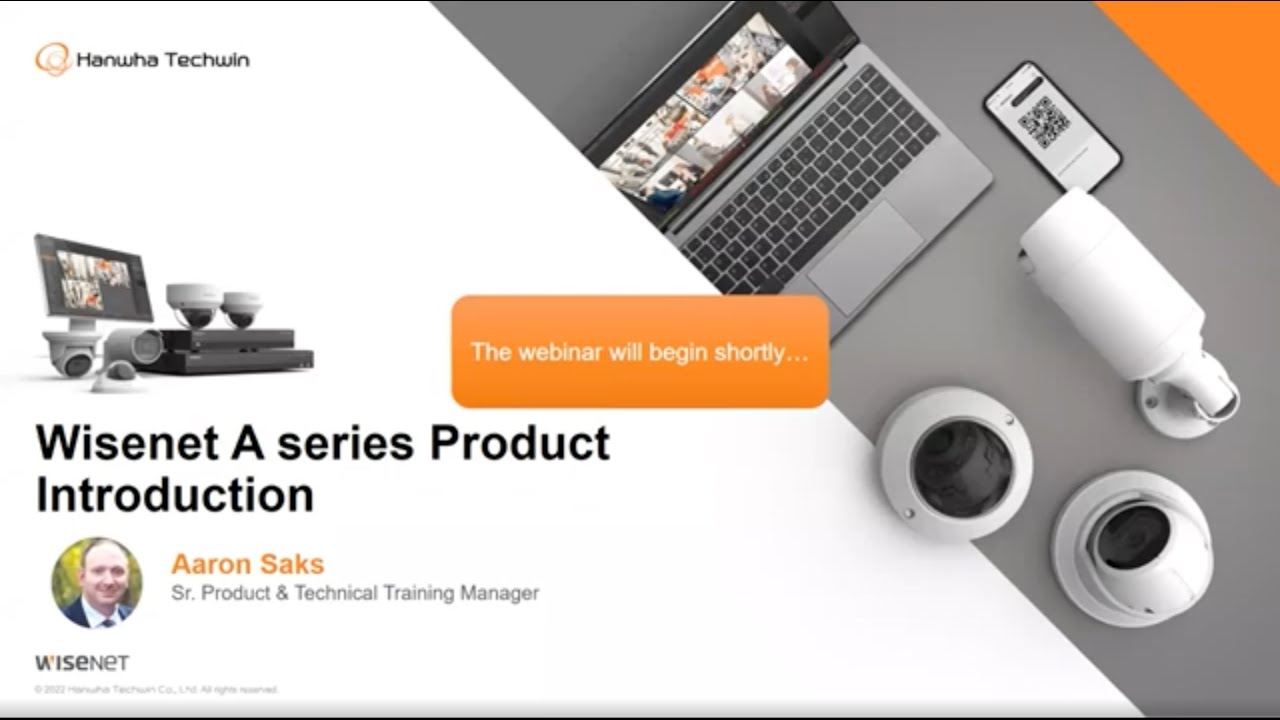 Wisenet A series Release - YouTube