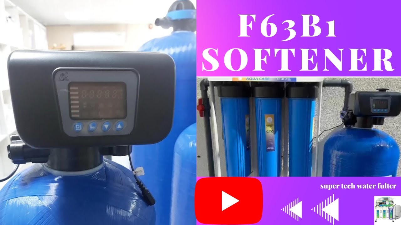 F63B1 Water Softener Valve Head Time Setting 00971558615204 Uae water ...