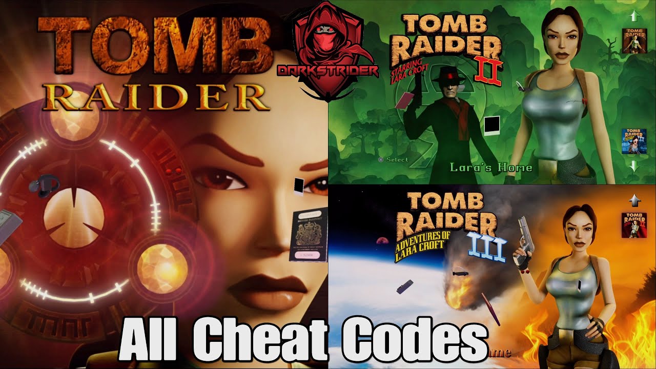 Tomb Raider 1-3 Remastered: All Cheat Codes - YouTube