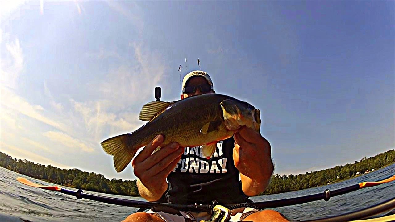 Fall Kayak Fishing (Go Pro Fishing) - YouTube