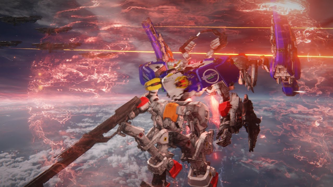 ARMORED CORE VI Ex-Sガンダム - YouTube