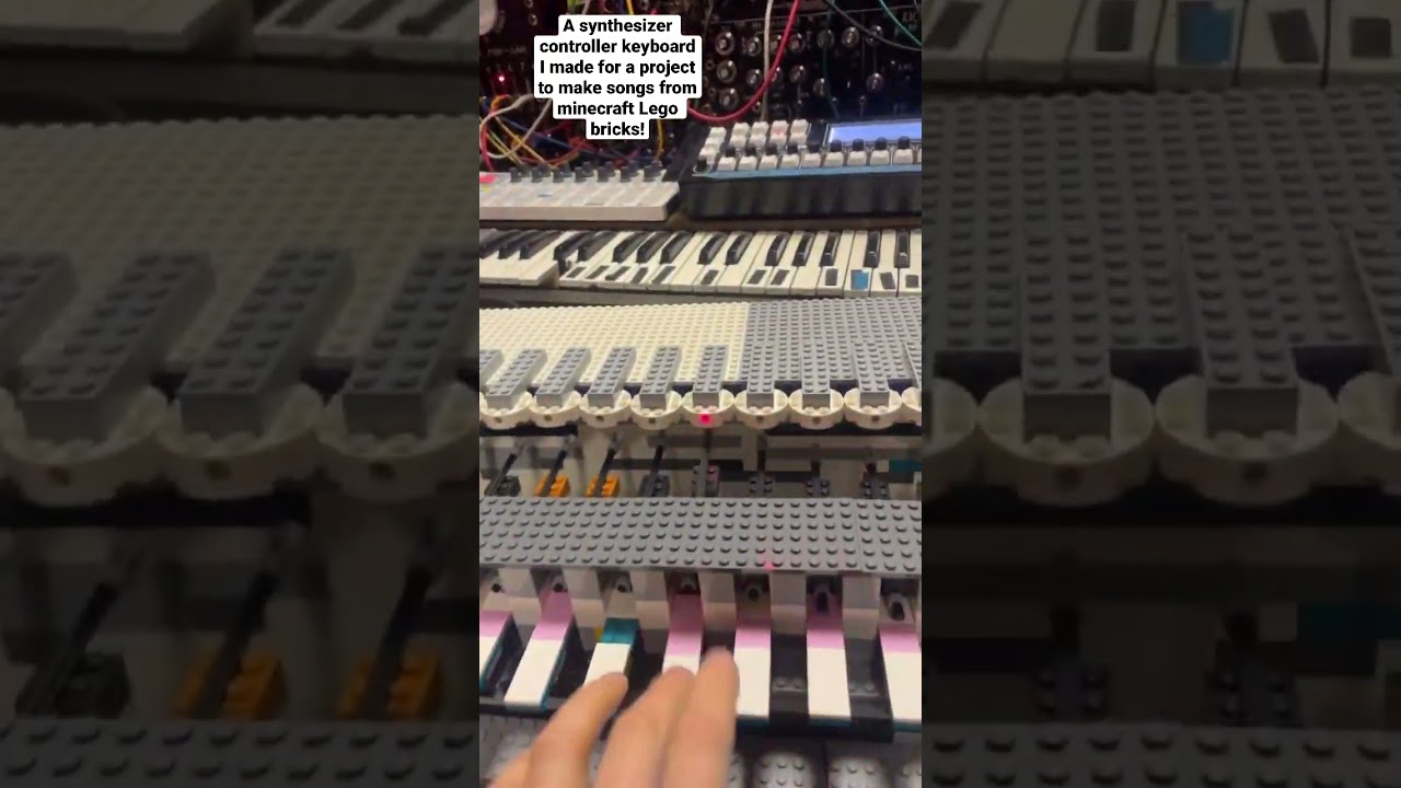synthesiZer controller made from Lego Bricks #shorts - YouTube