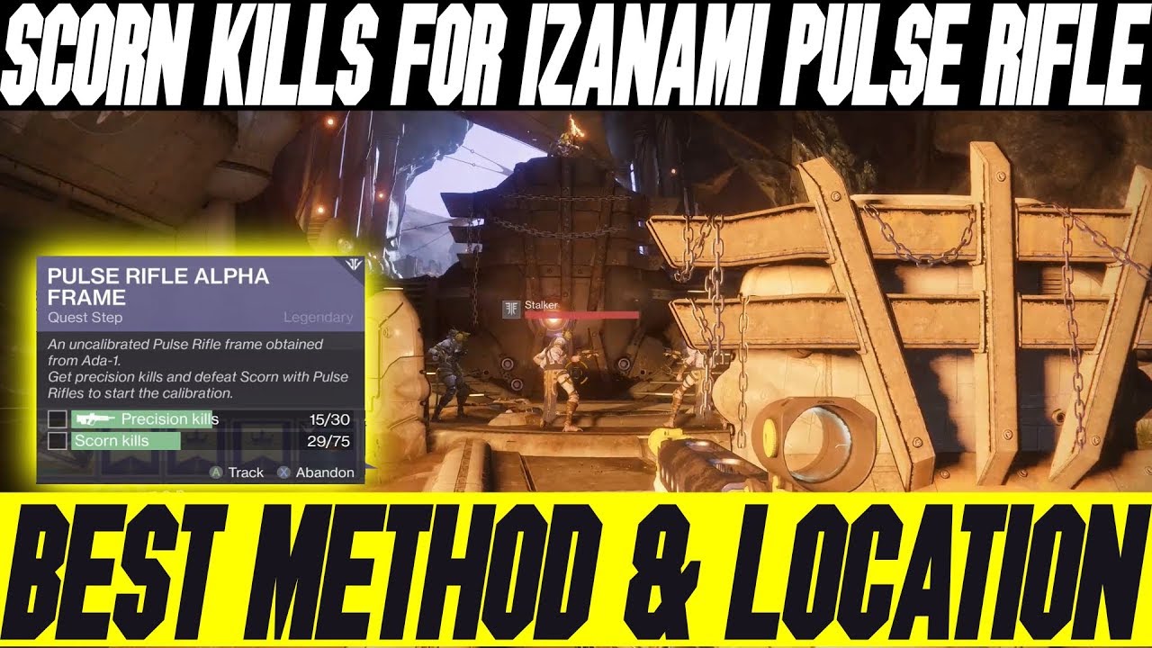 DESTINY 2: FAST METHOD AND BEST LOCATION TO KILL SCORNS FOR THE IZANAMI ...