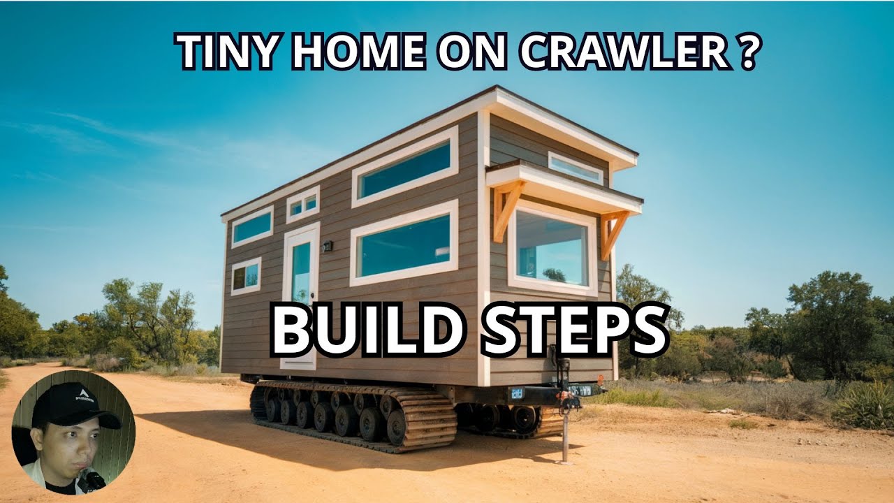 BEAUTIFUL TINY HOME ON CRAWLER | TINY HOME ON WHEELS - YouTube