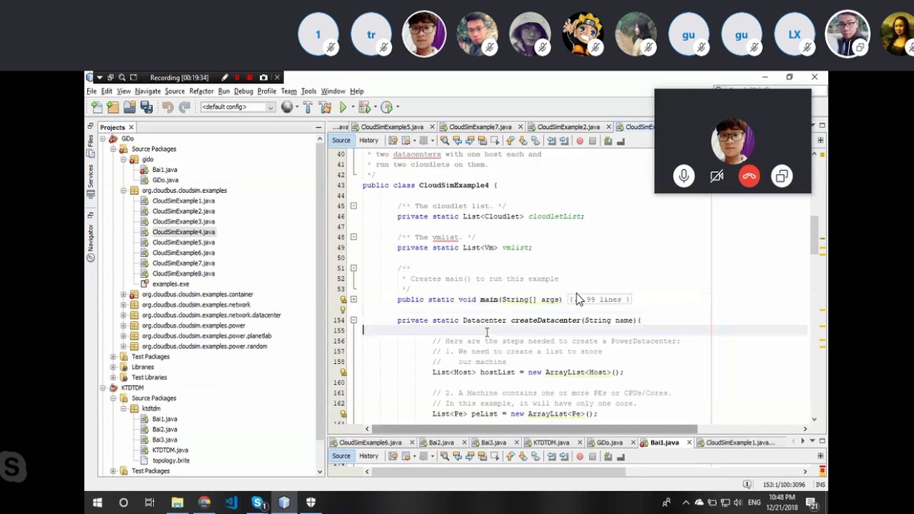 Điện toán đám mây hướng dẫn CloudSim - YouTube