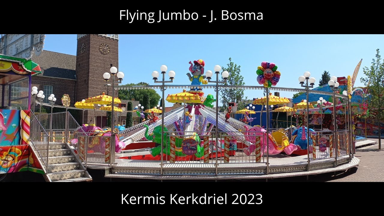Flying Jumbo - J. Bosma (Offride) Kermis Kerkdriel 2023 - YouTube