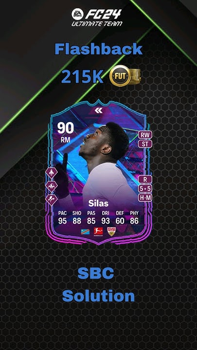 UT21 TOTS Flashback Silas 90 SBC - Solution EA Sports FC 24 - YouTube