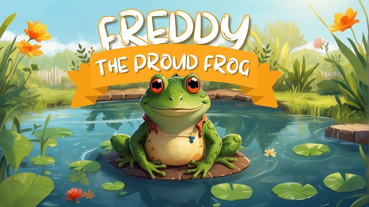Freddy the proud frog 🐸🌟 - YouTube