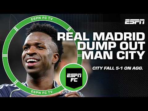 REACTION to Man City vs. Real Madrid in UCL 2nd leg 🚨 'CITY WEREN'T IN IT!' - Ale Moreno | ESPN FC