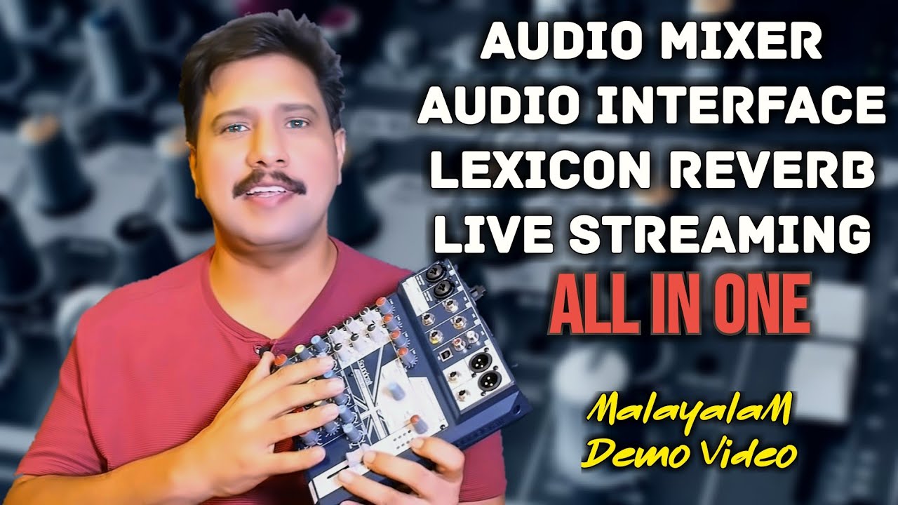 soundcraft notepad fx8 AUDIO MIXER & SOUNDCARD DEMO Video - YouTube