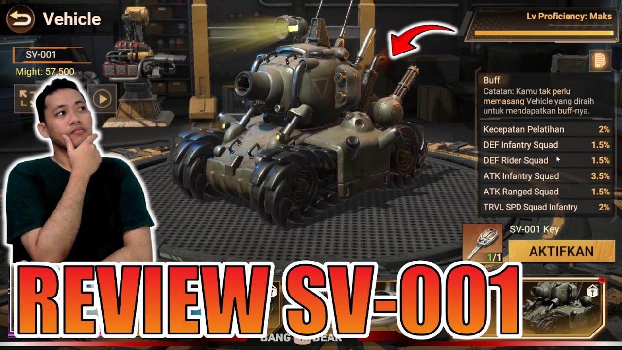 REVIEW MY TANK !! NEW VEHICLE SV-001 I DOOMSDAY : LAST SURVIVORS - YouTube