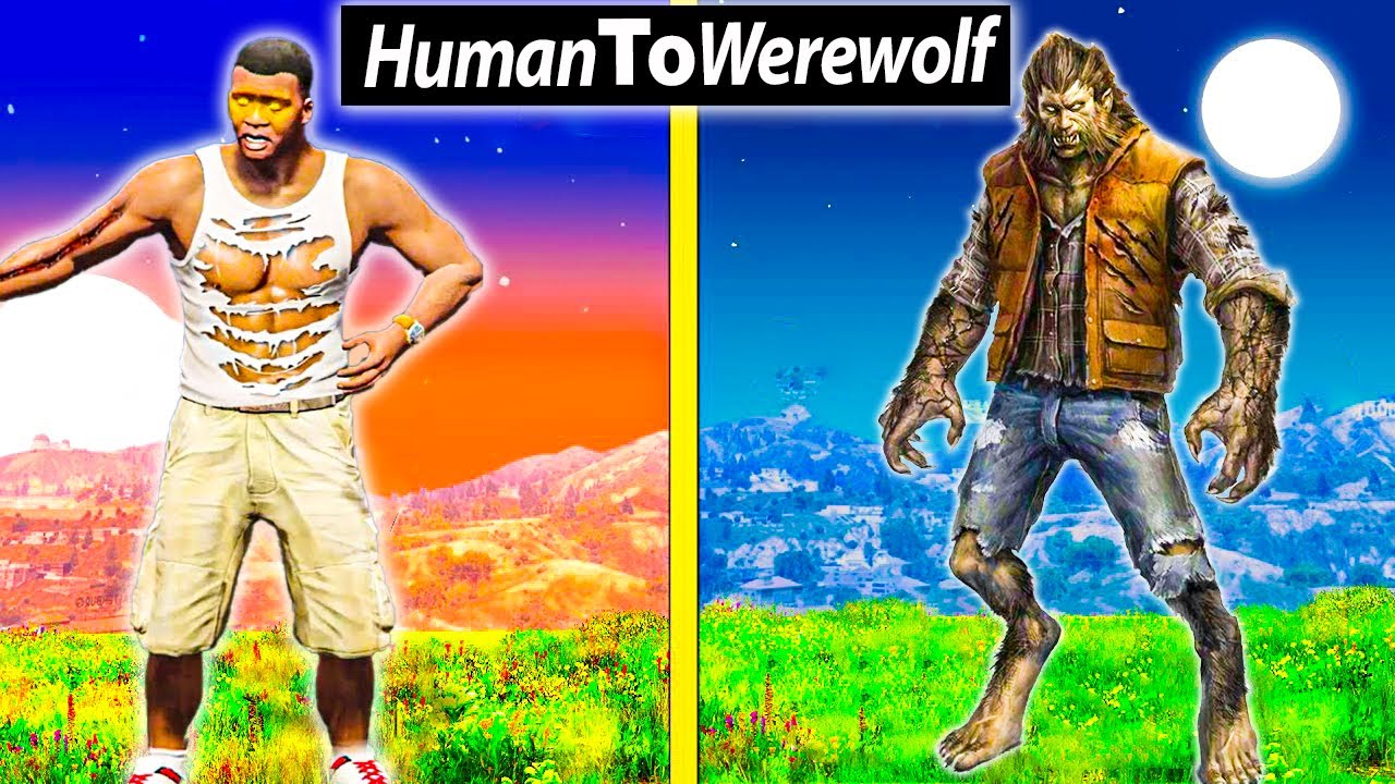 GTA 5: From HUMAN To WEREWOLF In GTA V ! ( GTA 5 mods ) - YouTube