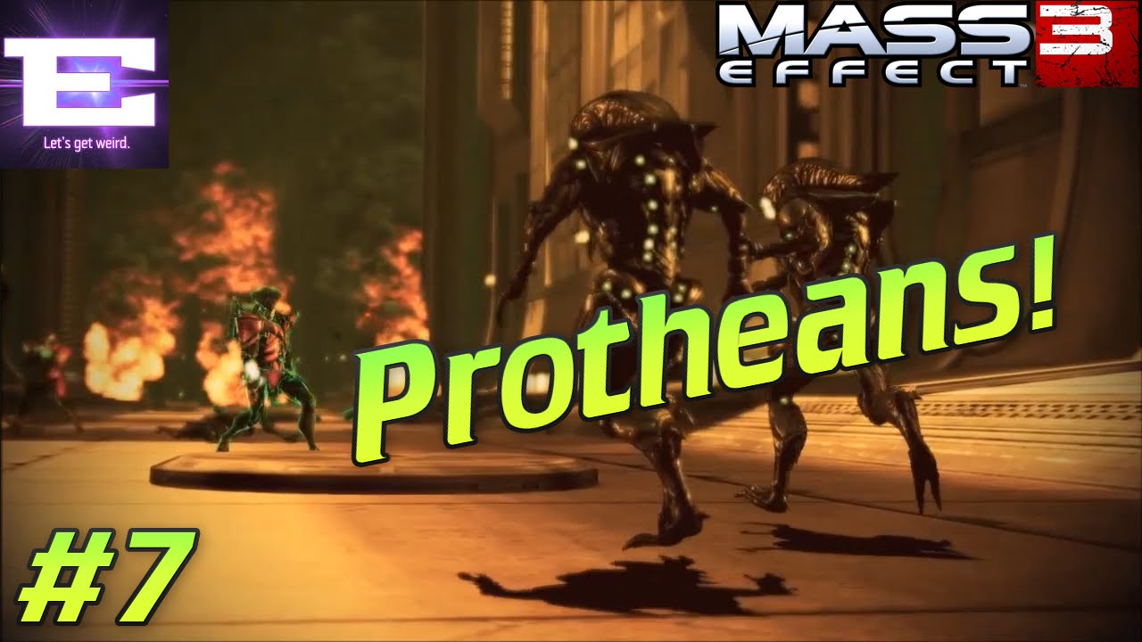 Mass Effect 3 Insanity Playthrough Part 7 - Eden Prime - YouTube