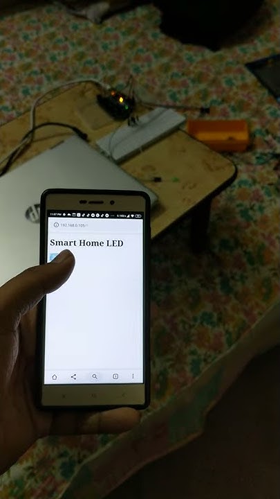 Turn Led On/Off from Web Page using Arduino - YouTube