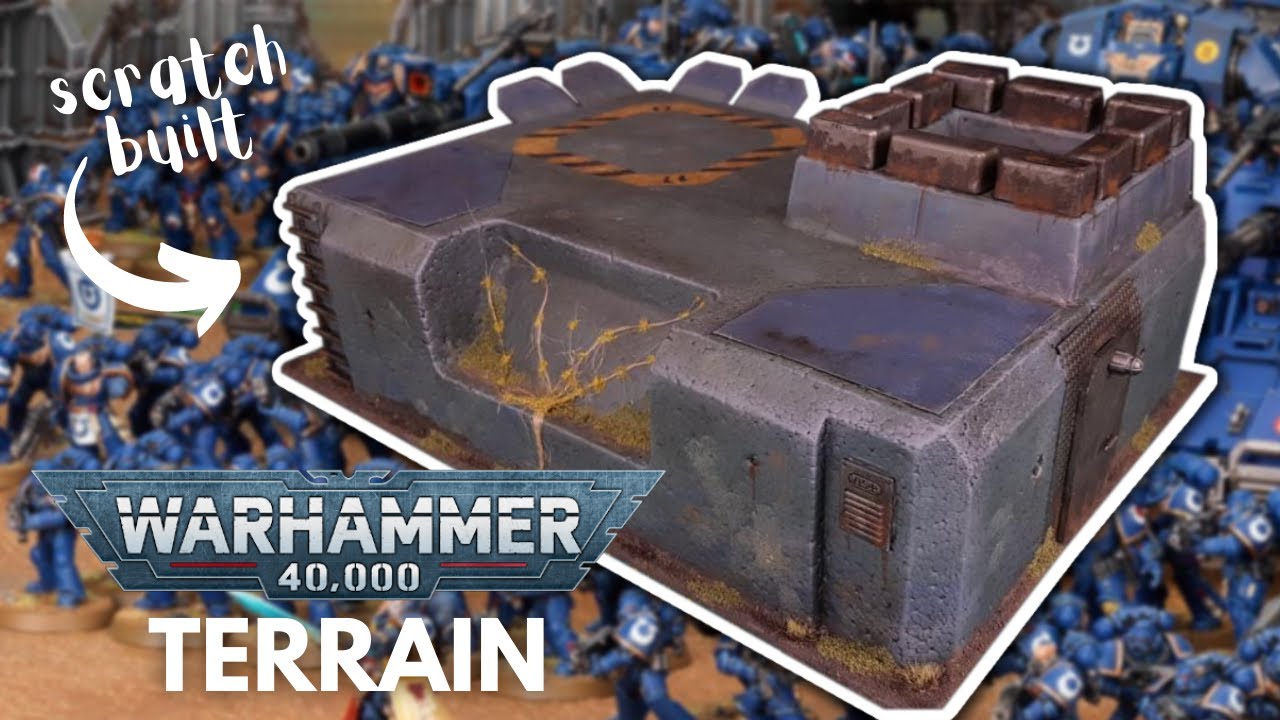 Bunker from junk - DIY military bunker | Warhammer 40k | Fallout - YouTube
