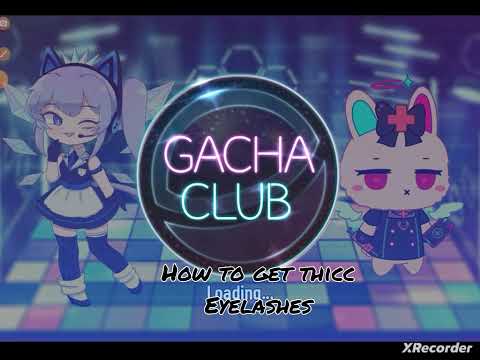how to get thicc eyelashes in gacha! - YouTube