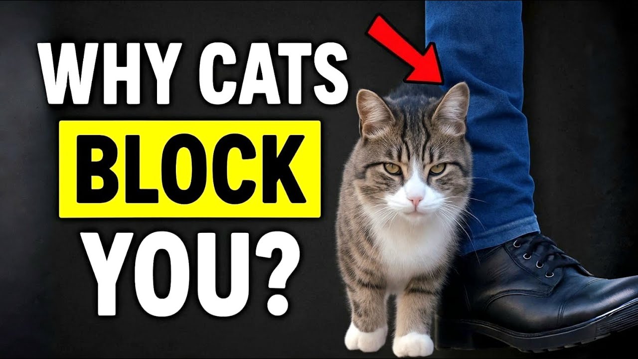 Why Your Cat Blocks Your Path: The Surprising Reason - YouTube