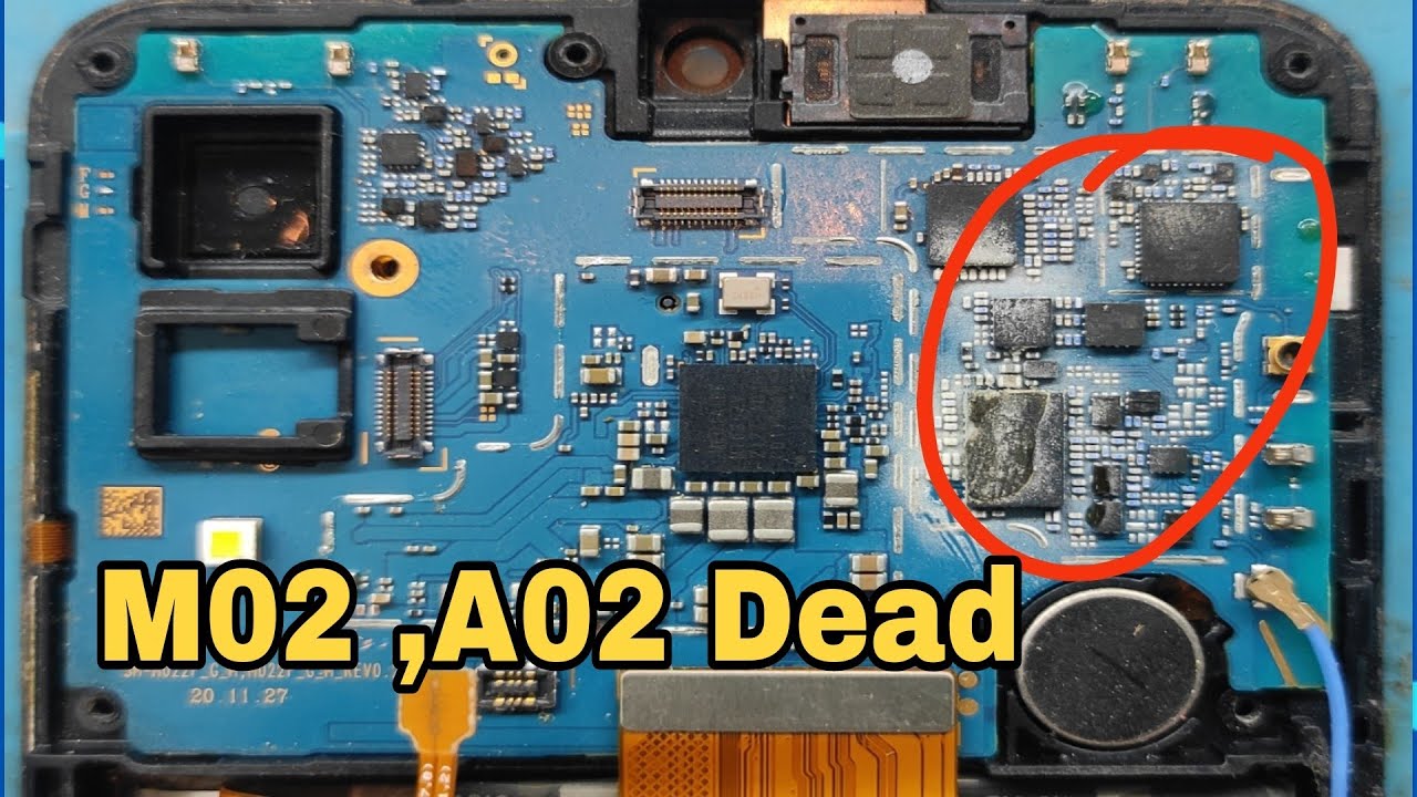 Samsung M02 Dead Solution (A02) dead Secondery Short Full Dead Very ...