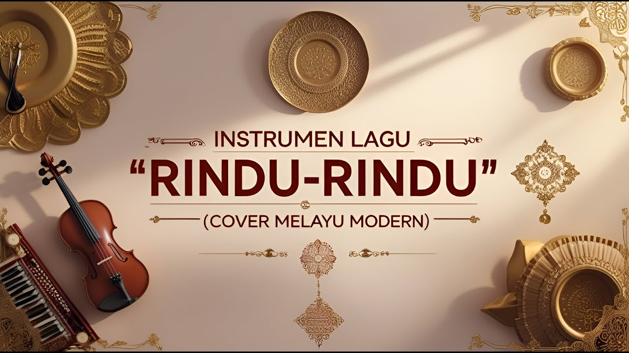 INSTRUMEN LAGU MUSIK PANTING BANJAR RINDU-RINDU COVER MELAYU MODERN ...