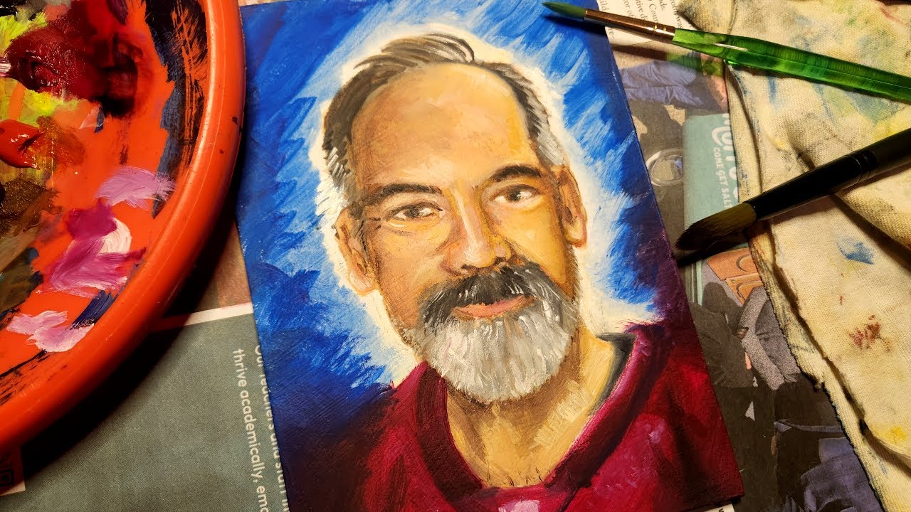 Let's Paint Wes Johnson! - Oil Painting Tutorial - YouTube