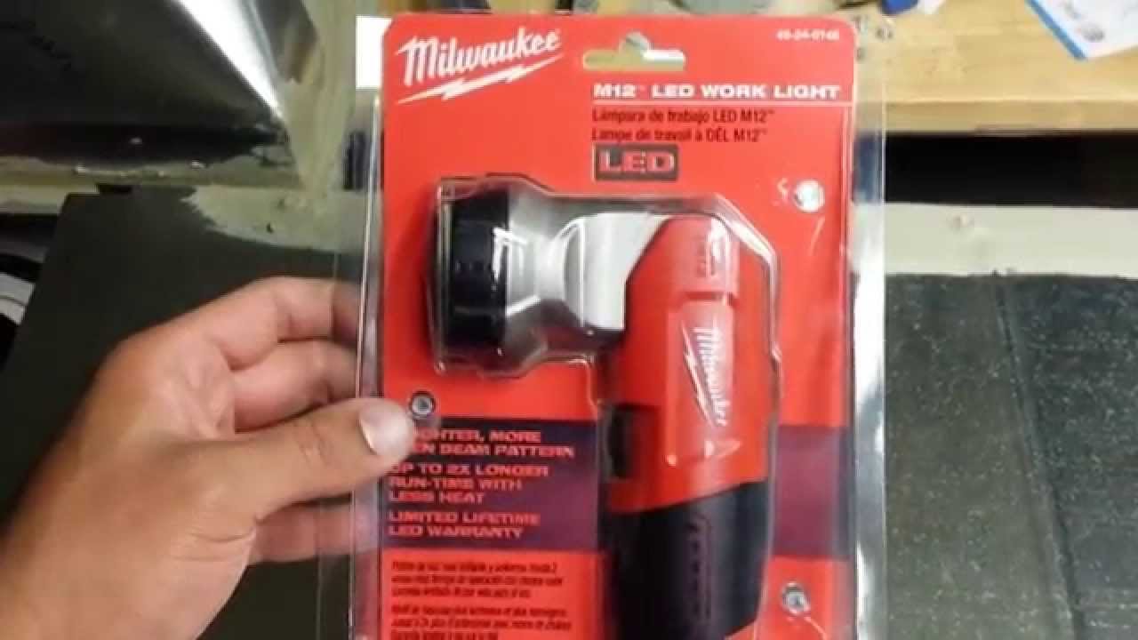 Milwaukee M12 LED Flashlight - YouTube