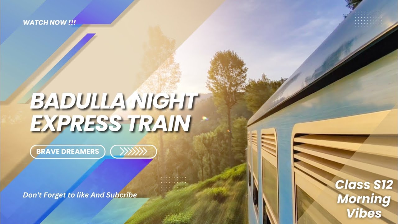 Badulla Night Express Train #rare #chinese #s12 #dmu #viral #trending # ...