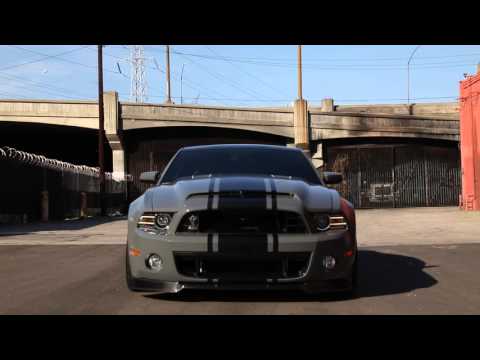 900HP 2013 Ford Mustang Shelby GT500 Supercharger Whine and Rev