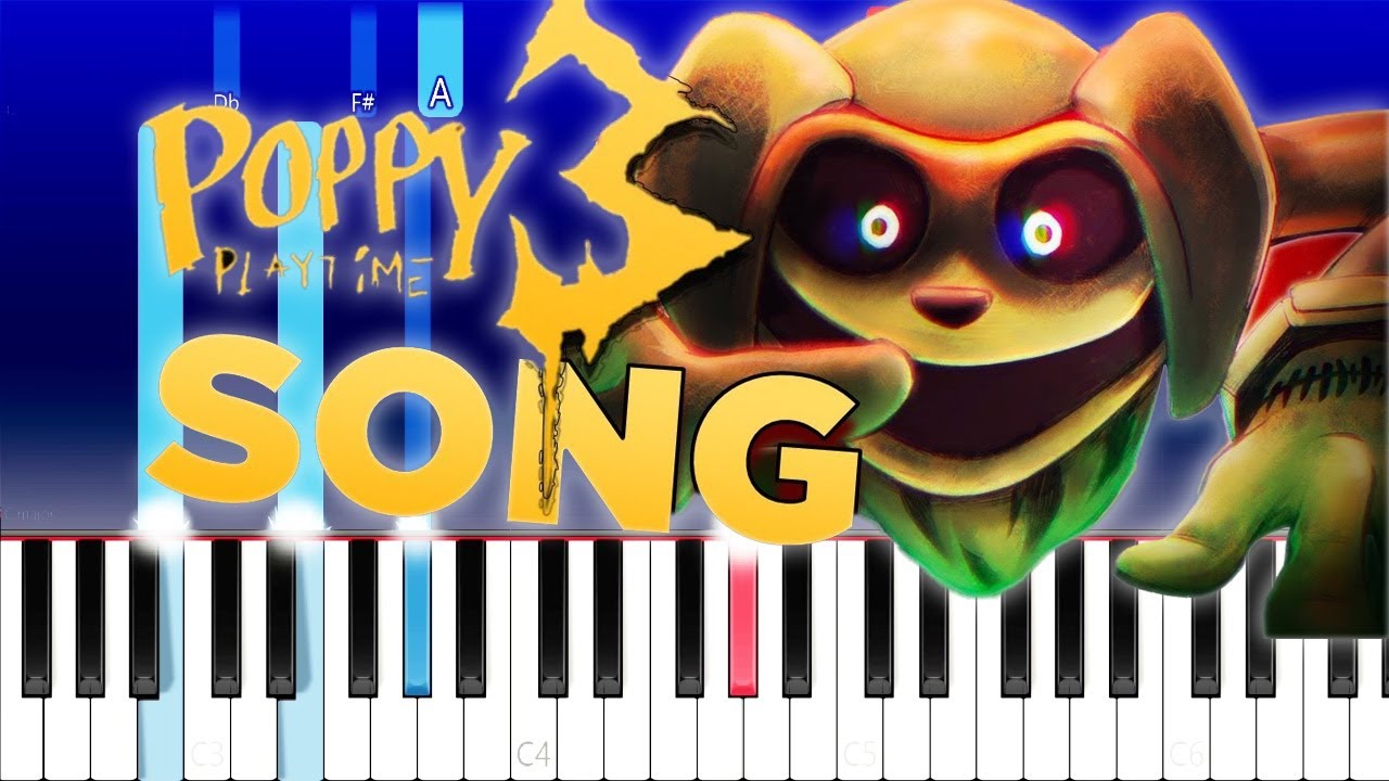 DOG DAY SONG - Poppy Playtime 3 (Smiling Critters) Rockit Music (Piano ...