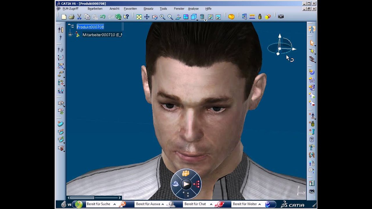 Catia V6 Delmia V6 Human Builder.avi - YouTube