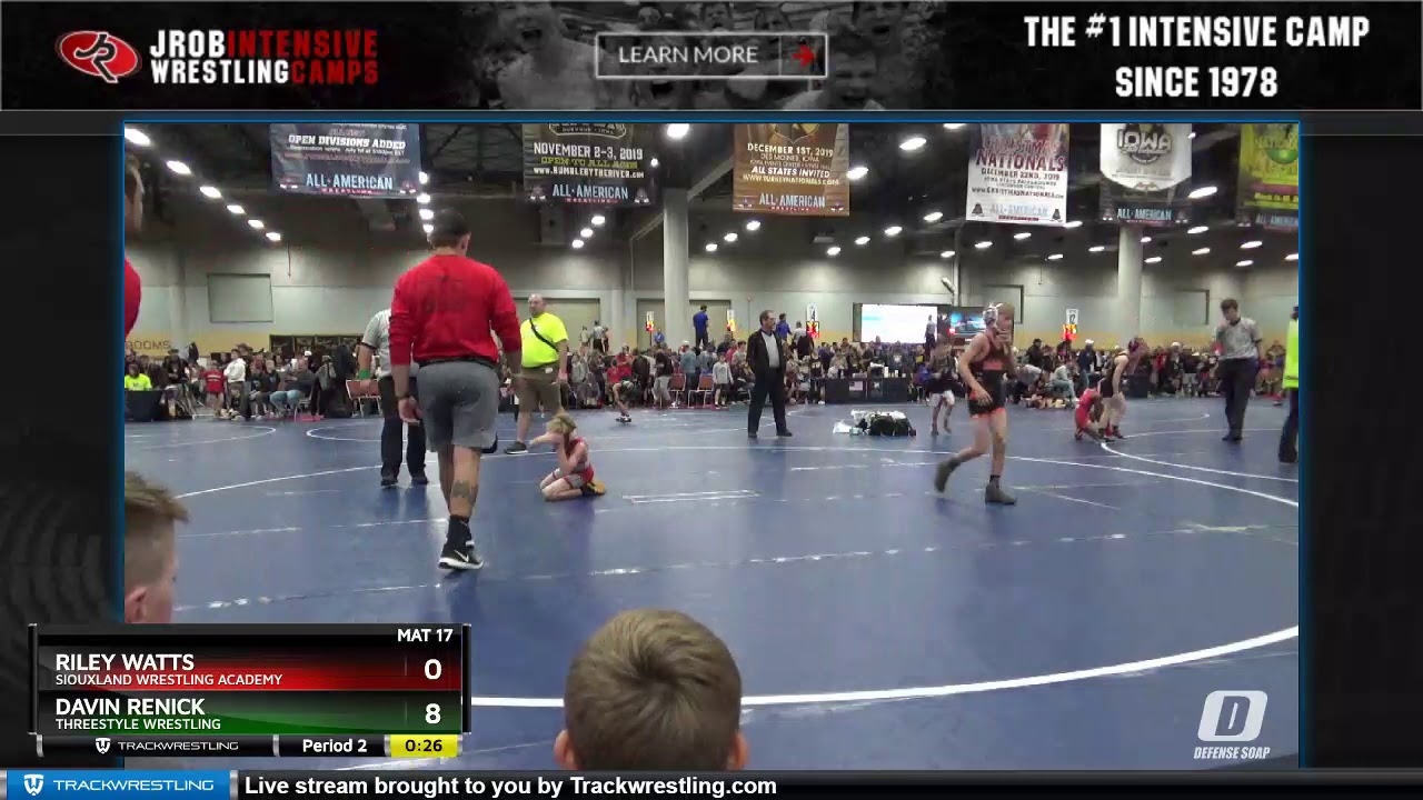 G 3-4 65 Riley Watts Siouxland Wrestling Academy Vs Davin Renick ...