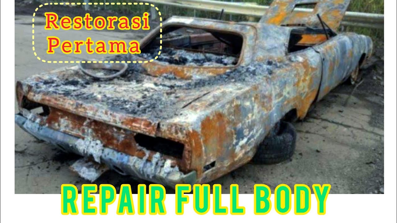Restorasi seluruh body Mobil Tua🔥‼️ dengan mudah dan cepat‼️# ...