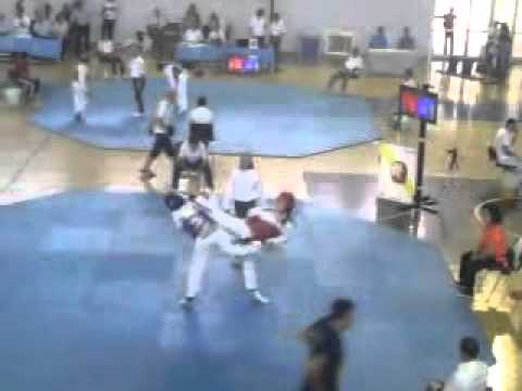 68 kg blue corner (Hatay)vs red corner Neslihan Şal (İzmir) knockout TKD