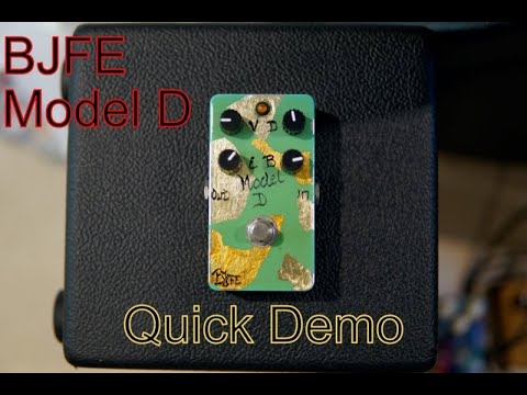 BJFE Model D quick demo - YouTube