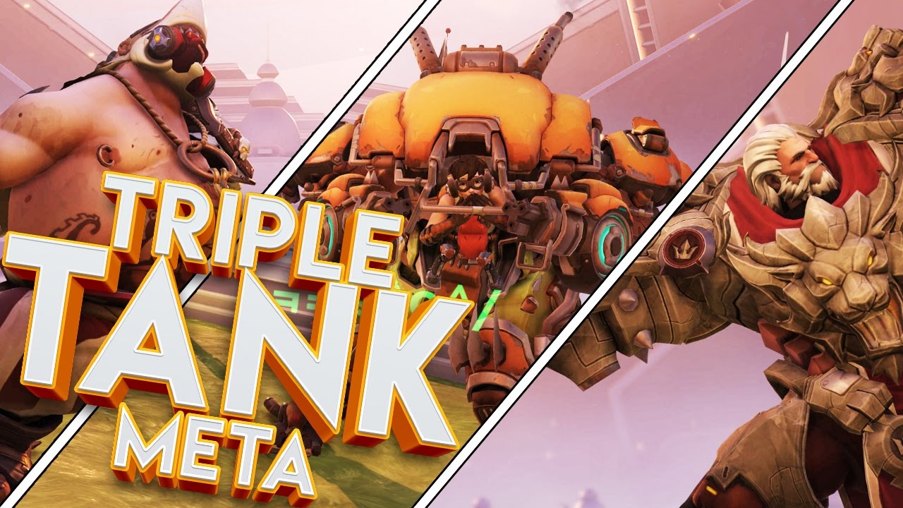 OVERWATCH THE TRIPLE TANK META (Funny Moments) - YouTube