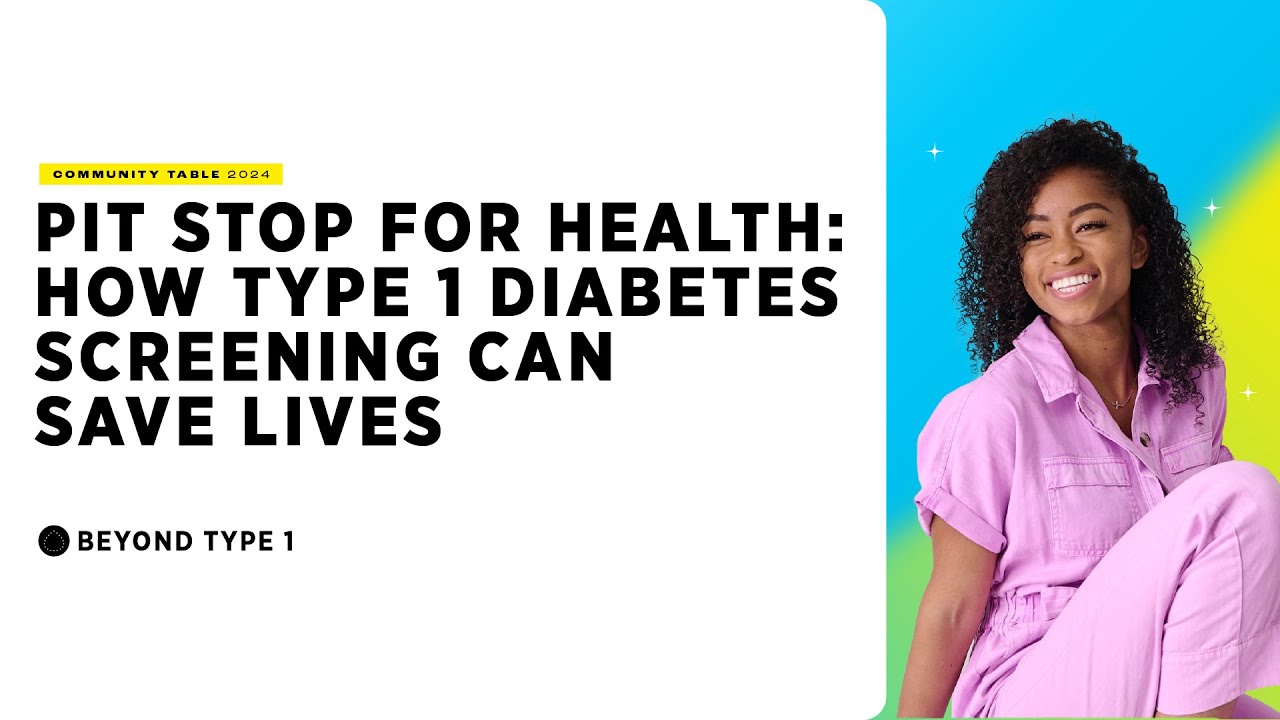 Pit Stop For Health: How Type 1 Diabetes Screening Can Save Lives - YouTube