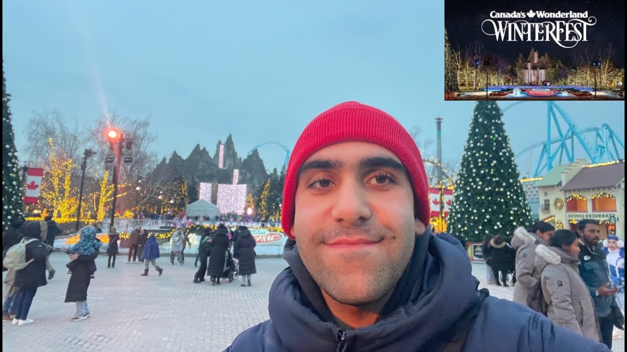 Vaughan LIVE: Back at Canada's Wonderland During Winterfest! (December ...