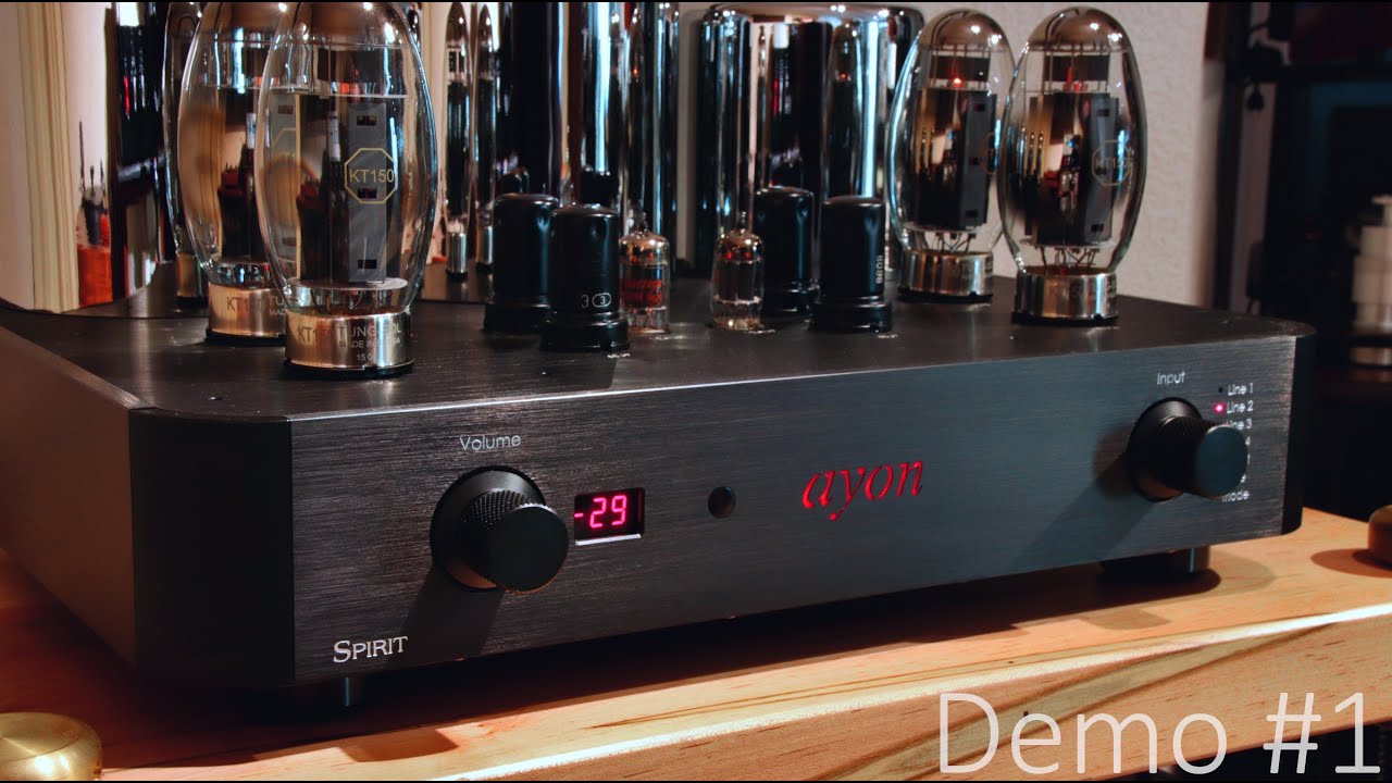 Ayon Spirit III Amplifier, Karma Ceramique 1.0 Speakers, Stereo Hifi ...