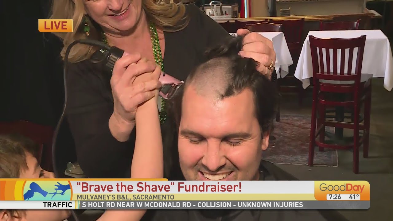 "Brave the Shave" Fundraiser - YouTube