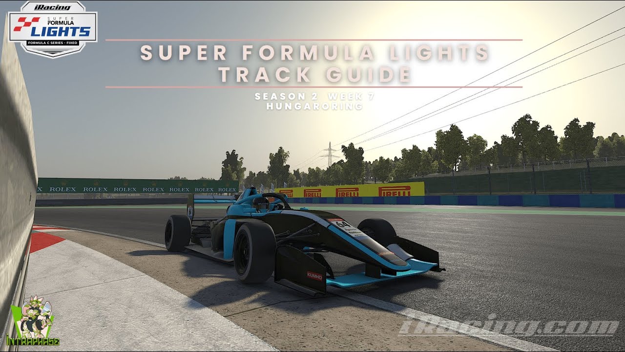 Super Formula Lights iRacing Track Guide - Hungaroring - YouTube