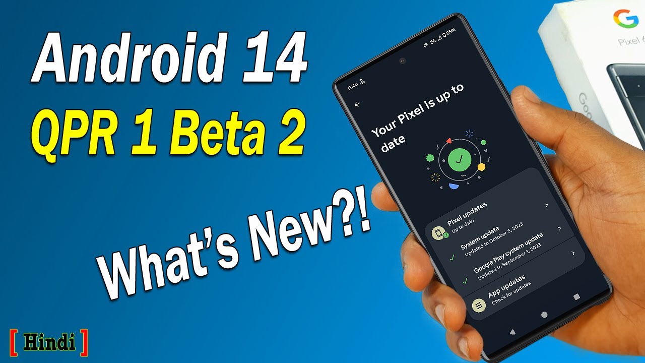 Android 14 QPR 1 Beta 2 Update on Pixel 6a Mobile - What’s New? Android 14 QPR 1 Beta 2.1 ...