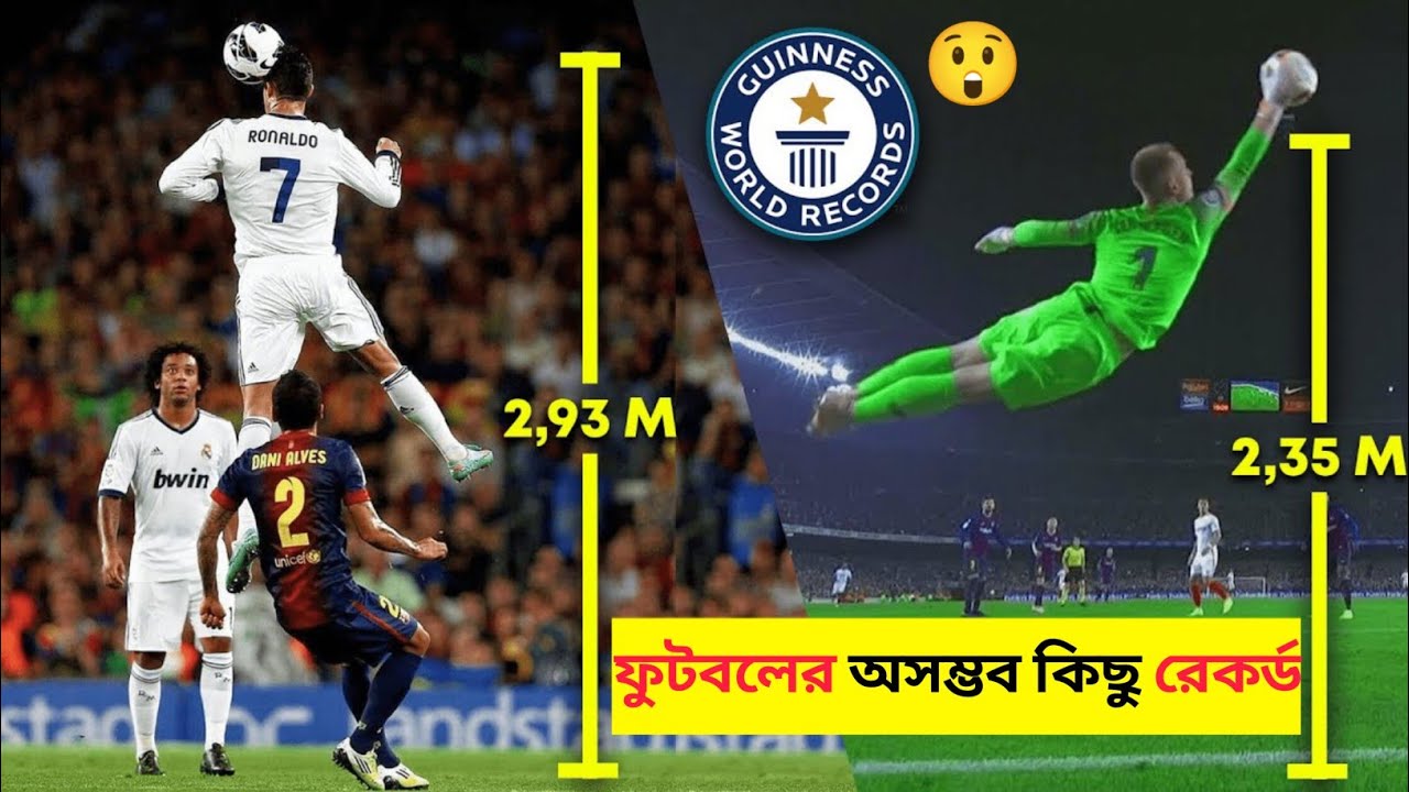 ফুটবলের সেরা কয়েকটি রেকর্ড | Top 10 world record in football ...