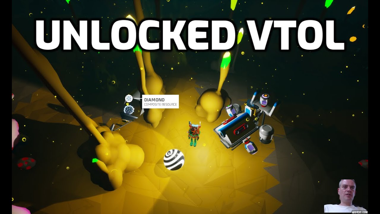 Astroneer Jet Powered Gameplay - Starting VTOL mission - YouTube