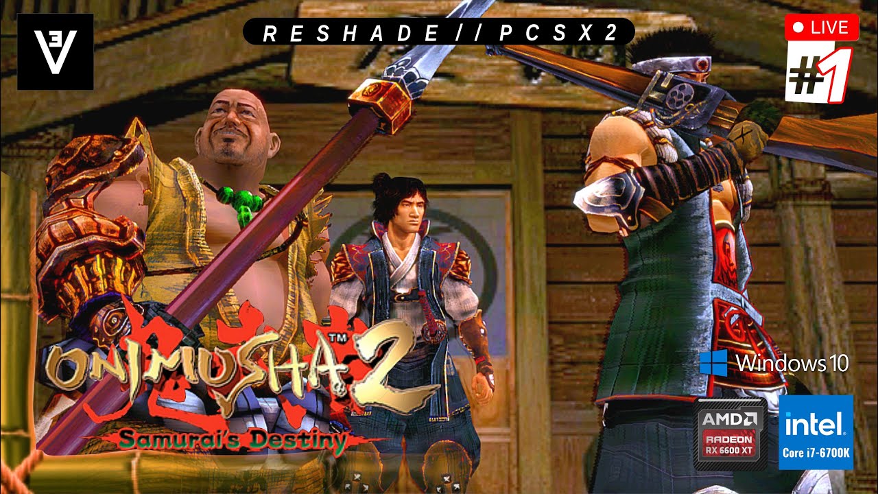 🔴Onimusha 2: Samurai's Destiny #1※RESHADE HD TEXTURE※(i7 6700k & RX 6600 XT) #Playthrough - YouTube