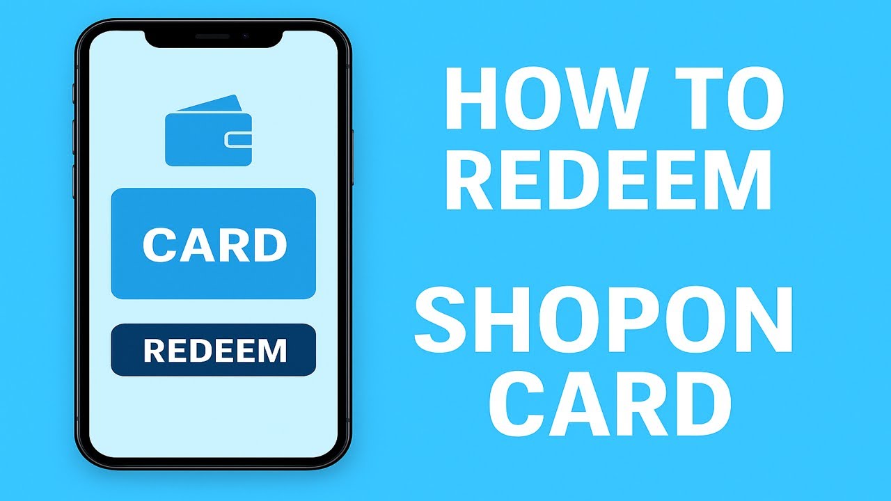 Shopon Card Mobile Se Redeem Kaise Karein | Full Step-by-Step Guide ...