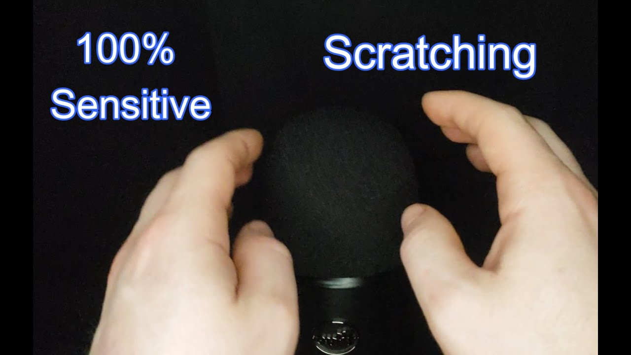 [NO TALKING] ASMR Scratching 100% sensitive - YouTube